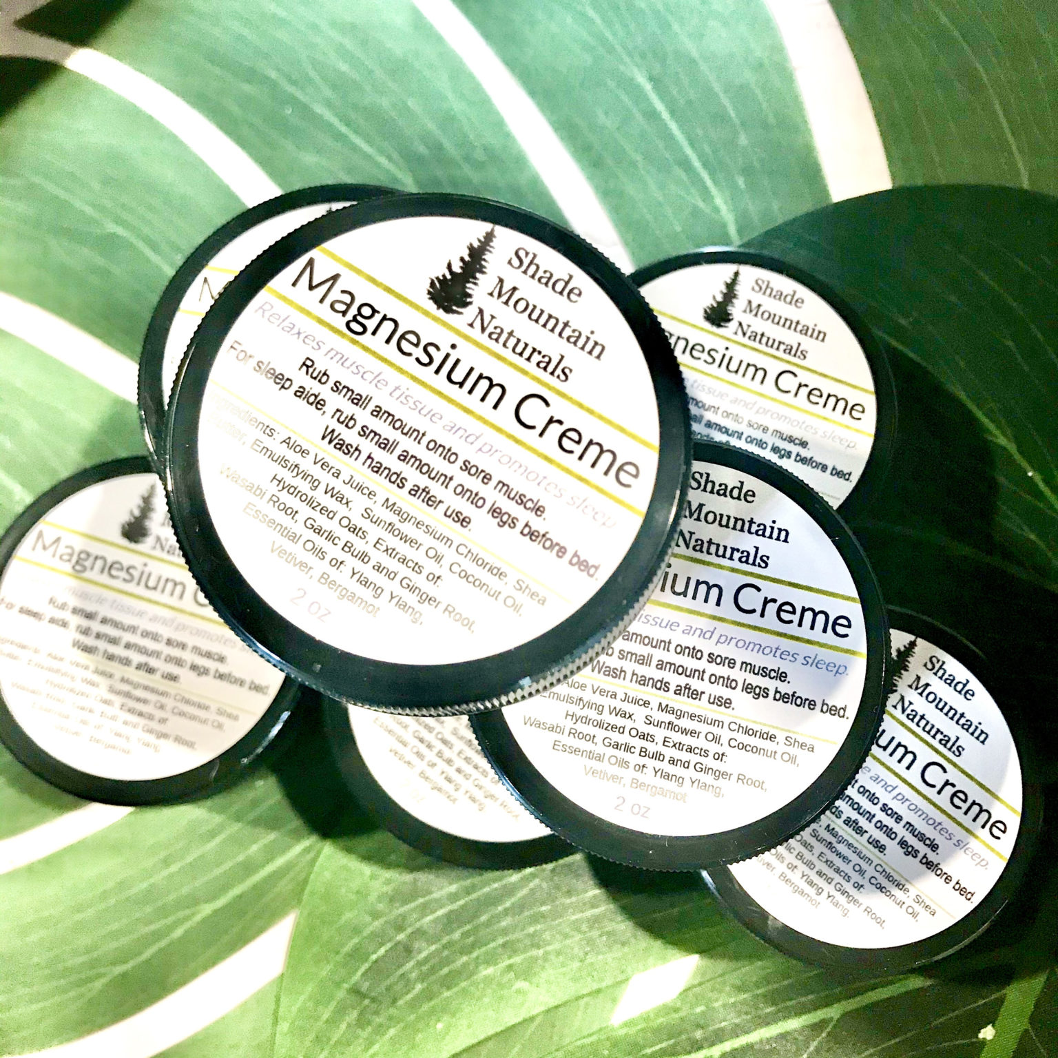 Magnesium Creme 2 oz – Shade Mountain Naturals